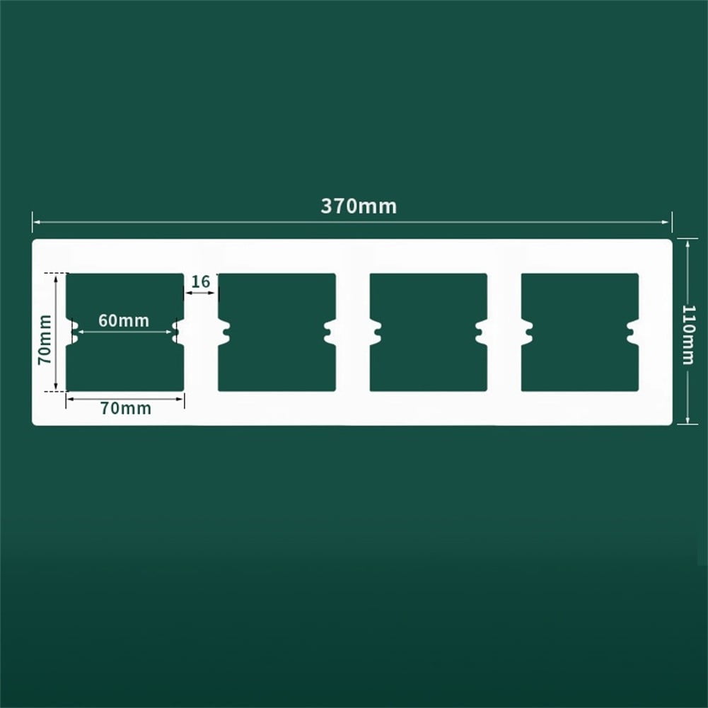 BAGUER 86 Type Switch Socket Wall Panel Decorative Frame Cover Wall ...