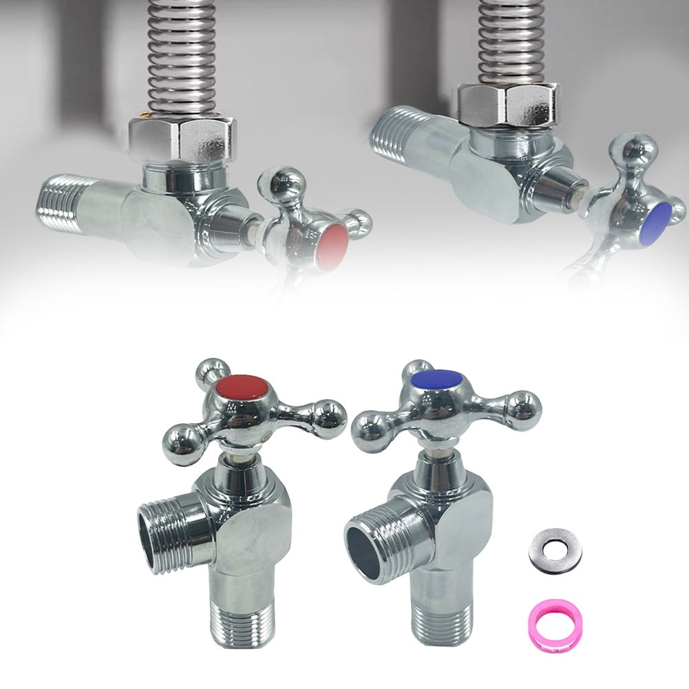 BAGUER Angle Valve Four-Point Large Flow All-Copper Water Heater Gas ...