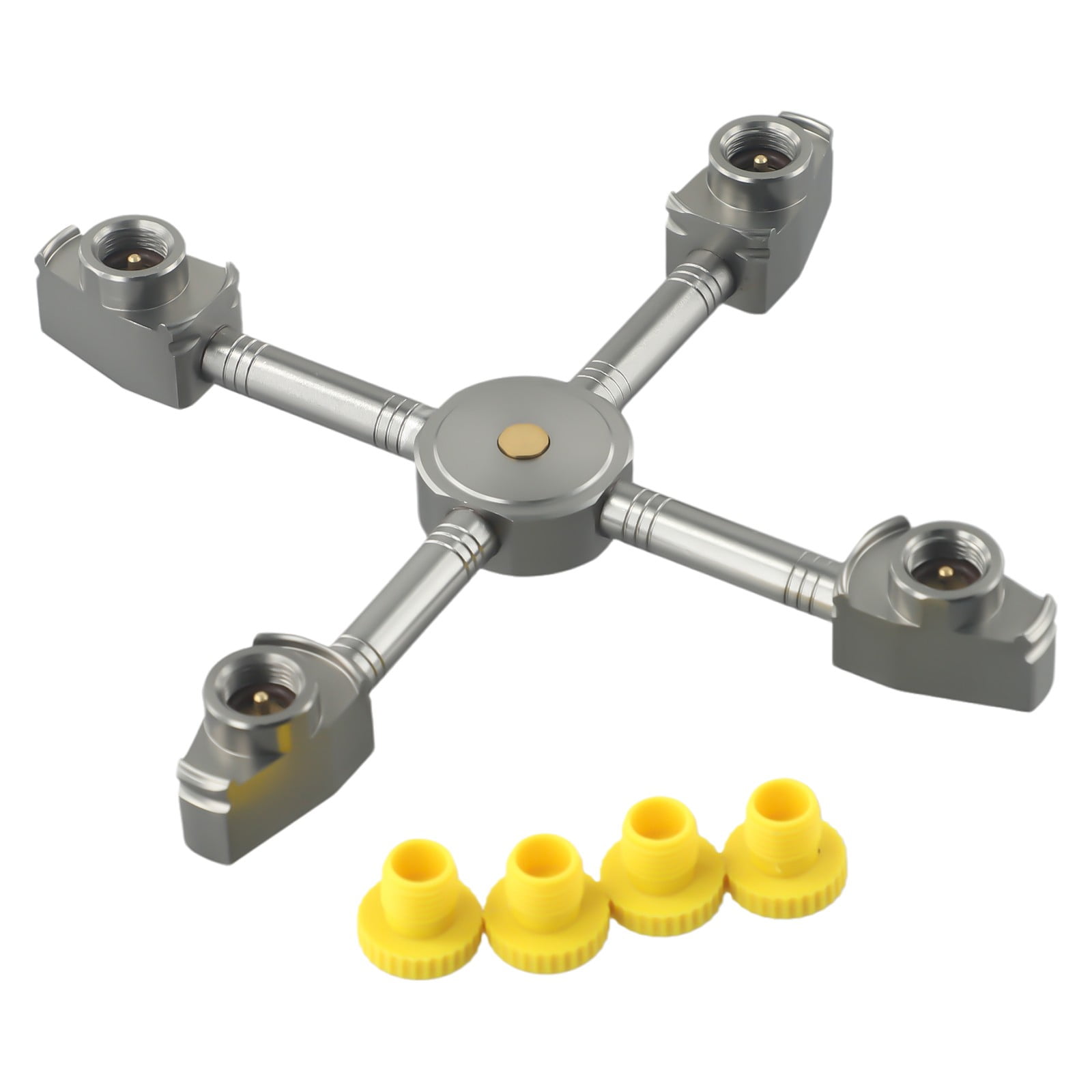 BAGUER Camping Stove Adapter Four Outputs Gas Distributor Tank ...