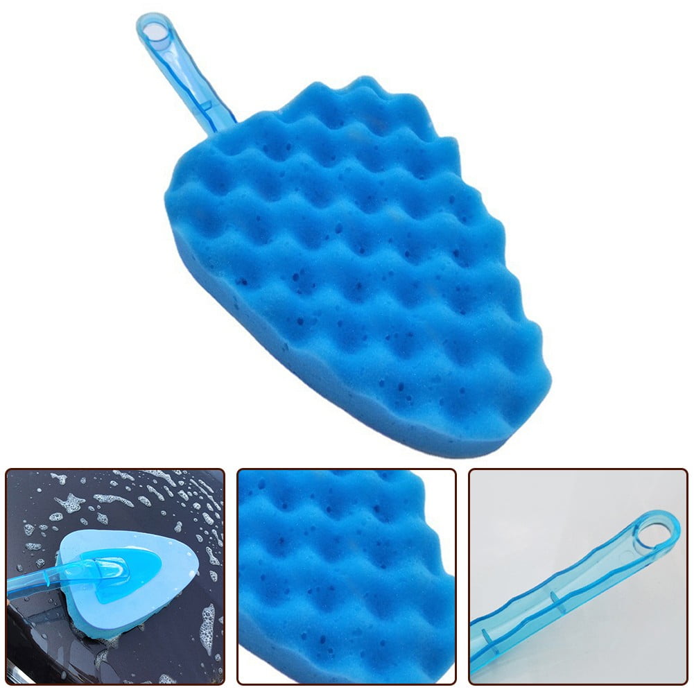 BAGUER Car Cleaning Wheel Sponge Tire Auto Wash Shine Polishing Cleaner ...