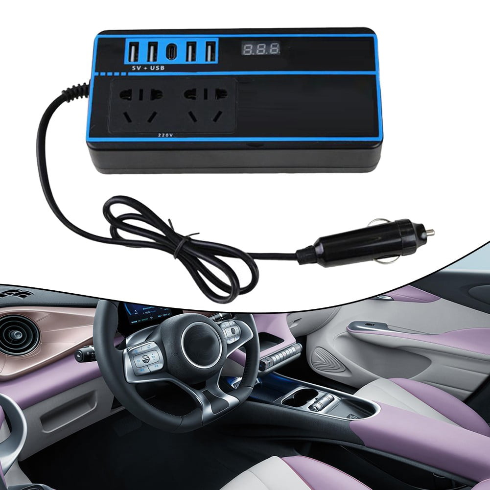 BAGUER Car Inverter Power Inverter 12V to 110V Car Outlet Adapter 12V ...