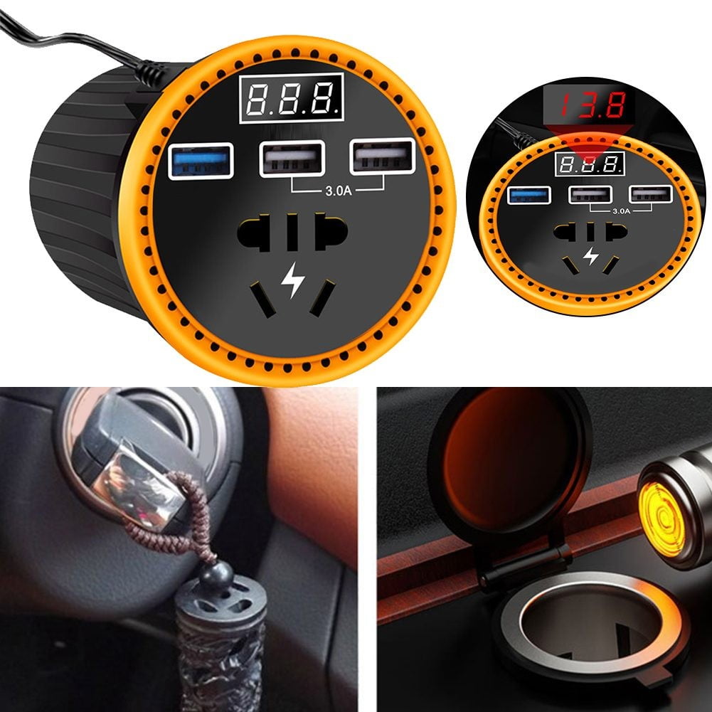 BAGUER Car Inverter Power Inverter 12V to 200V Car Outlet Adapter 12V ...