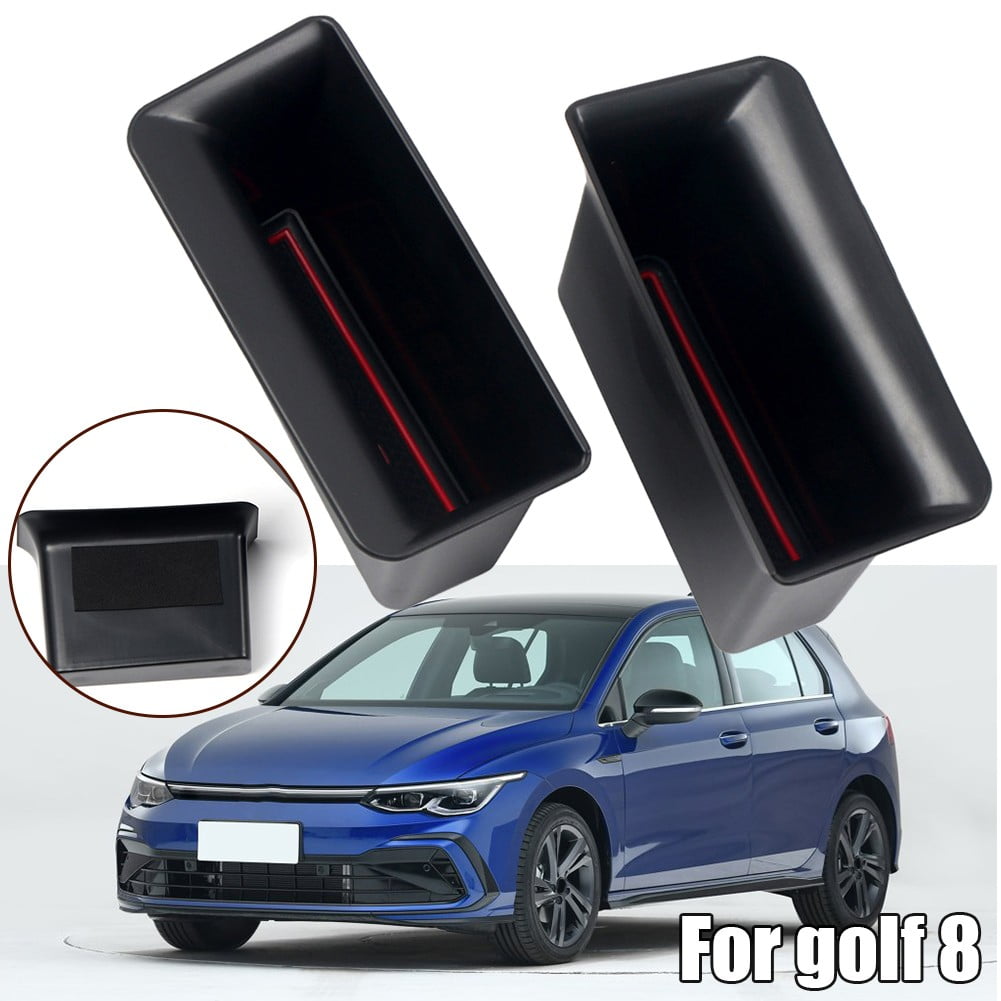 BAGUER Car Side Door Storage Box for Golf 8 Storage Accessories Handle ...