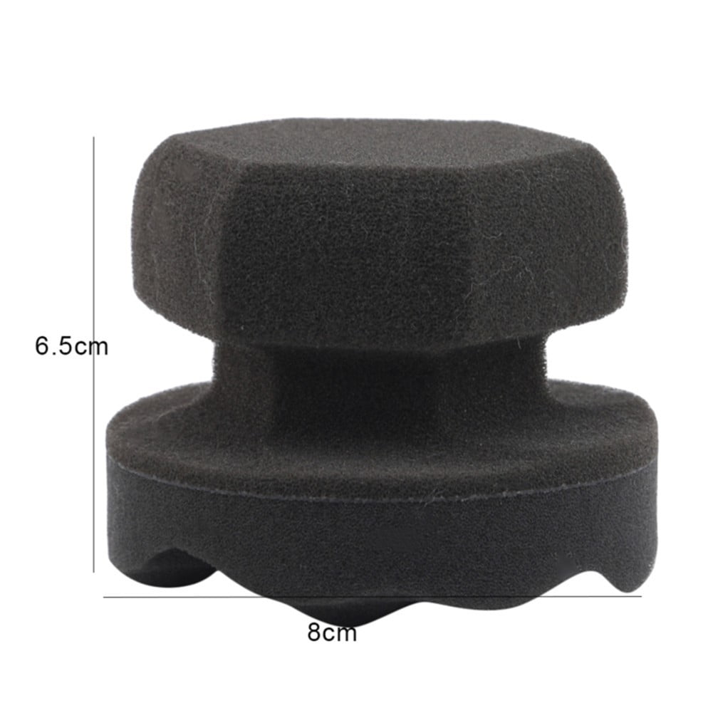 BAGUER Car Tire Contour Dressing Applicator Pads Gloss Shine Color ...