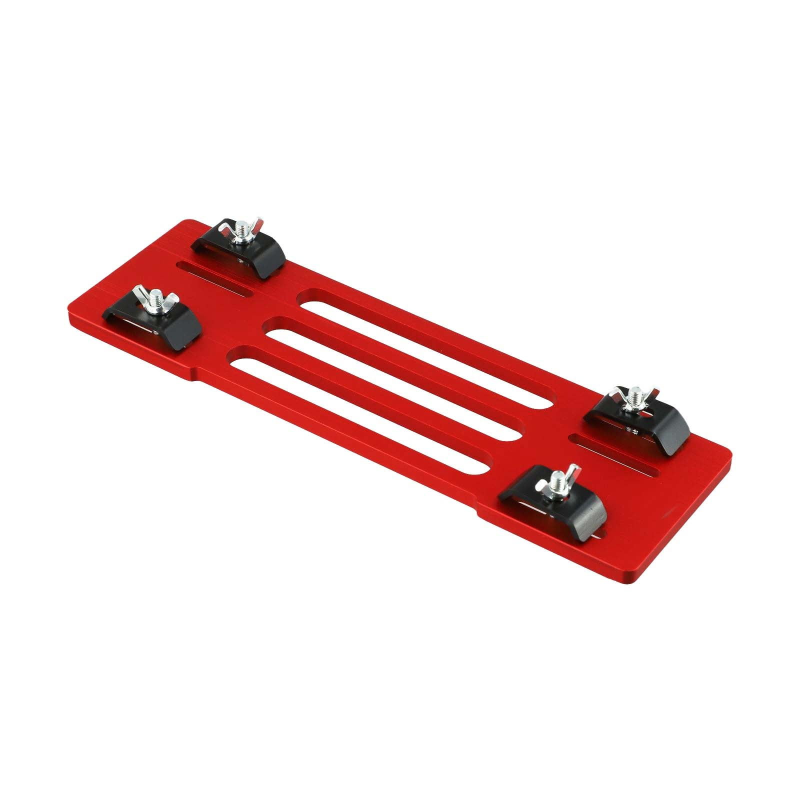 BAGUER Circular Saw Accessory Woodworking Guide Rail Red 11.61*3.54*0. ...