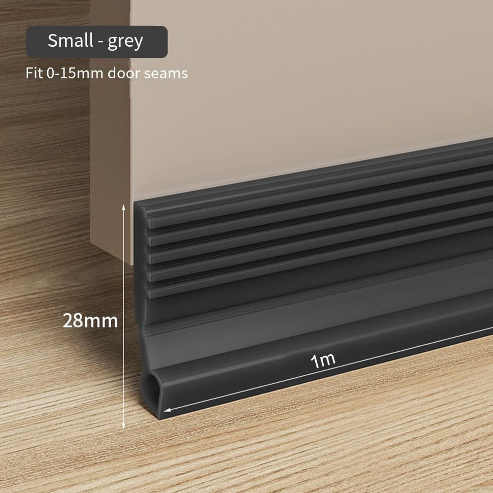 BAGUER Door Bottom Seal Strip Under Door Weatherstrip Sealing Strips ...