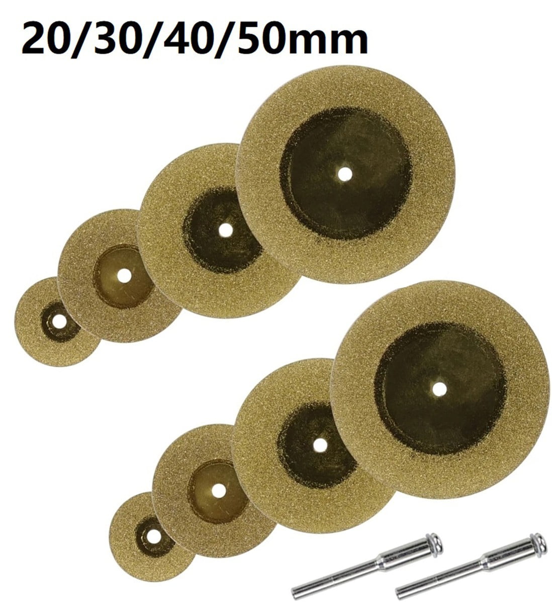 BAGUER Efficient and Reliable Mini Diamond Cutting Disc Set 8Pcs with ...
