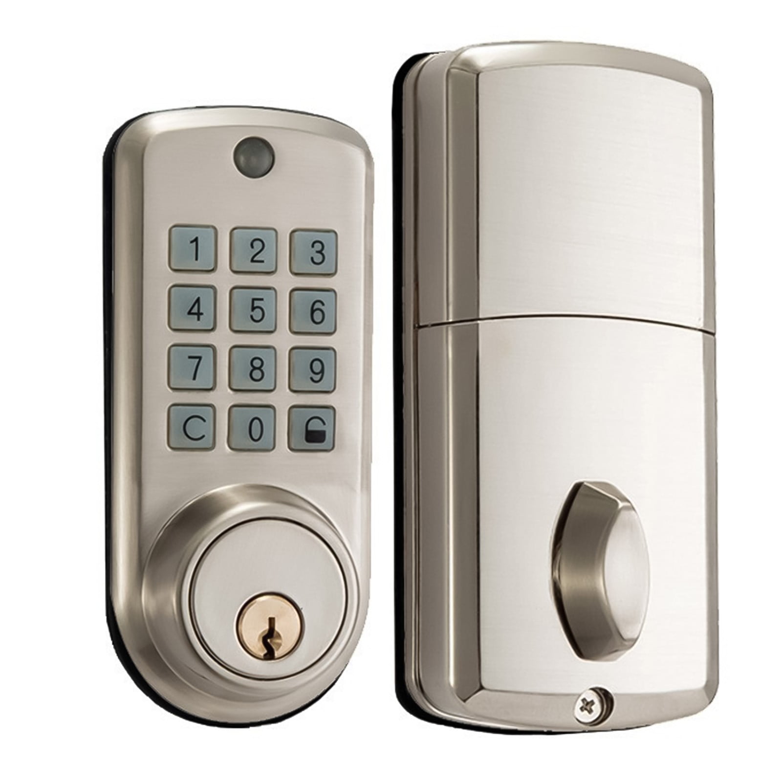 BAGUER Entry Door Lock Electronic Keypad Deadbolt Auto-Locking Anti ...
