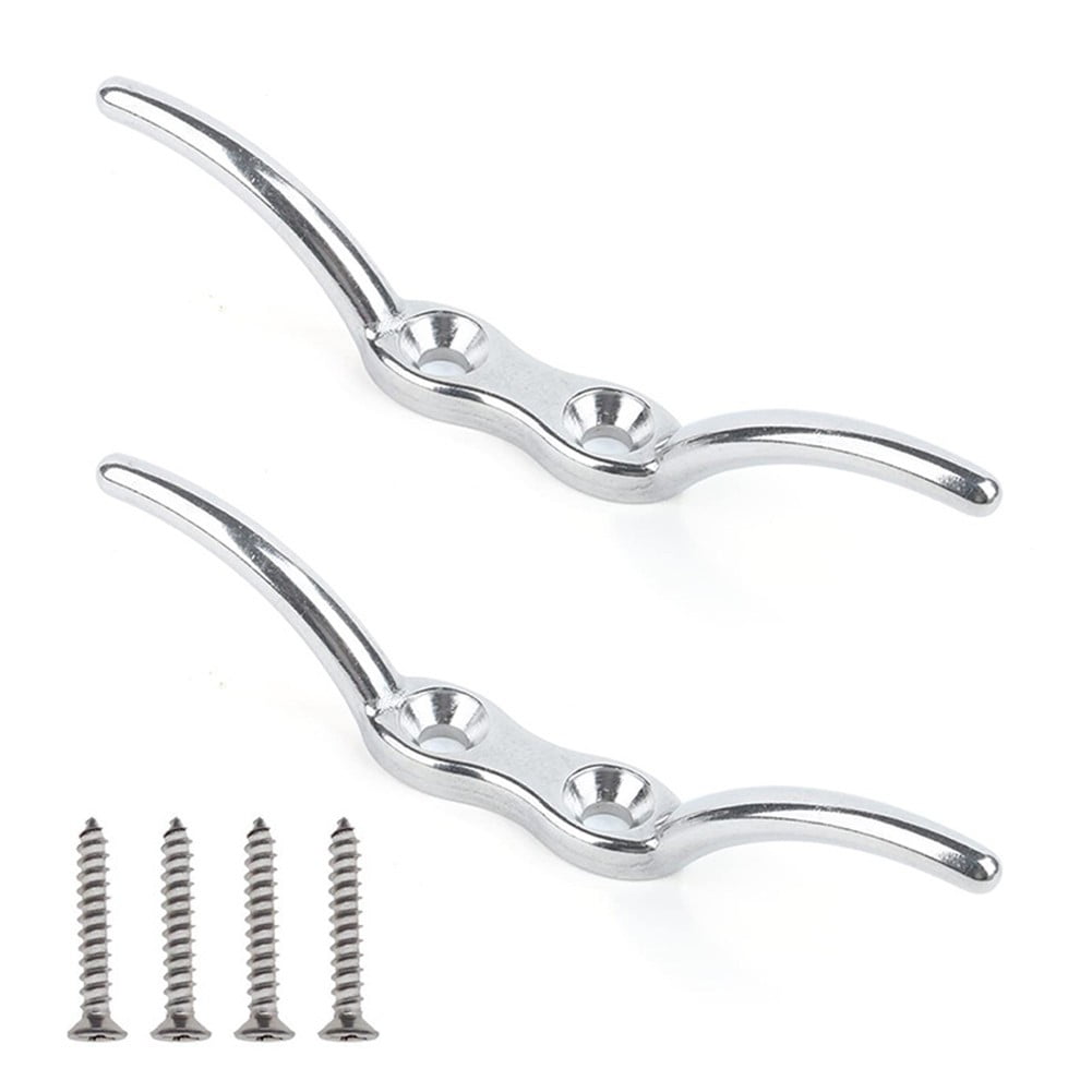 BAGUER Flagpoler Rope Cleat Hook Blind Cord Cleat Hook with Mounting ...