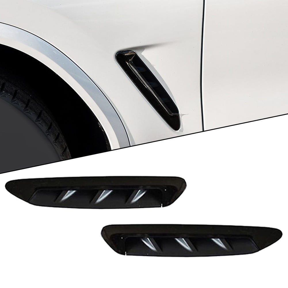 BAGUER For BMW G01 X3 M Sport 2018-2021 1 Pair Black Fender Side Air Duct Panel Trims - Walmart.com