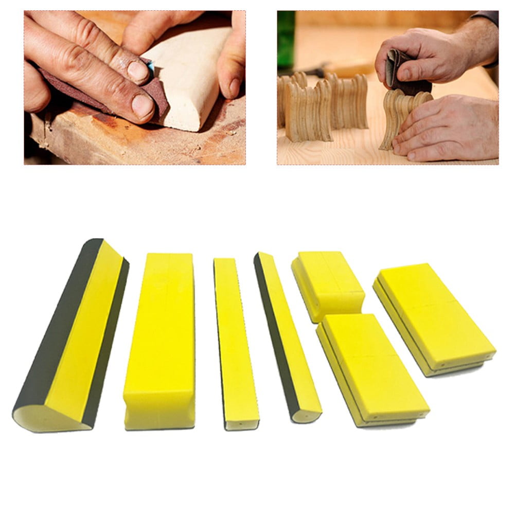 BAGUER For Car Repair Manual Sanding Blocks Contoured Hand Sander ...