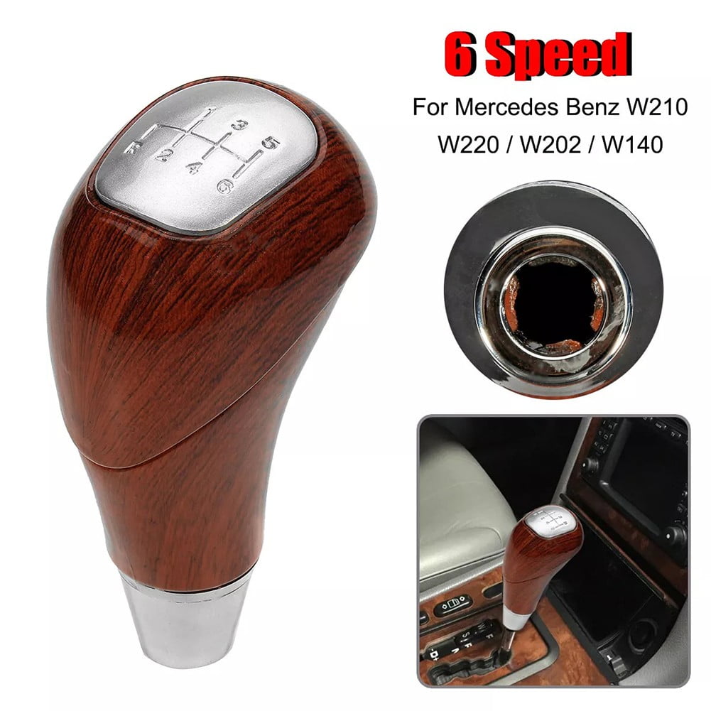 BAGUER For Mercedes W210 W220 W202 W140 W163 6 Speed Gear Shift Knob ...