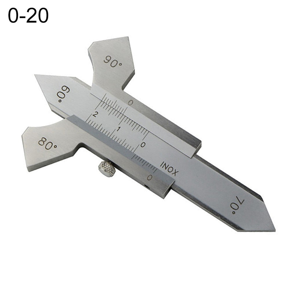 BAGUER For Precision Weld Stitch Gauge Vernier Caliper 0-20mm Degree ...
