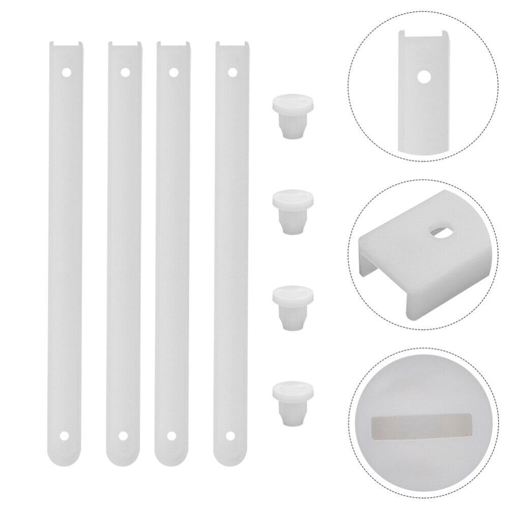 BAGUER Furniture Guiding Cabinet Slides Closing Slide Accessories White ...