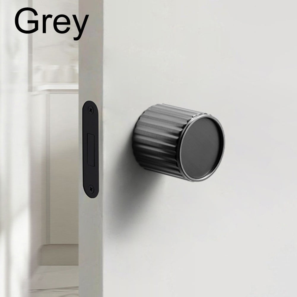 BAGUER Minimalist Lock Spherical Bedroom Indoor Silent Magnetic Wooden ...