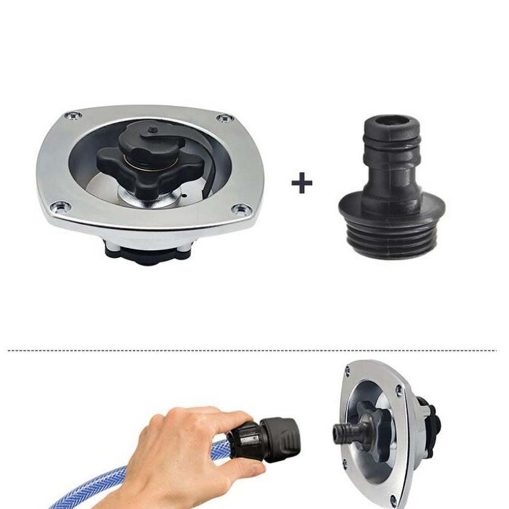 BAGUER New Mains Water Inlet With Pressure Regulator Filler Entry For ...