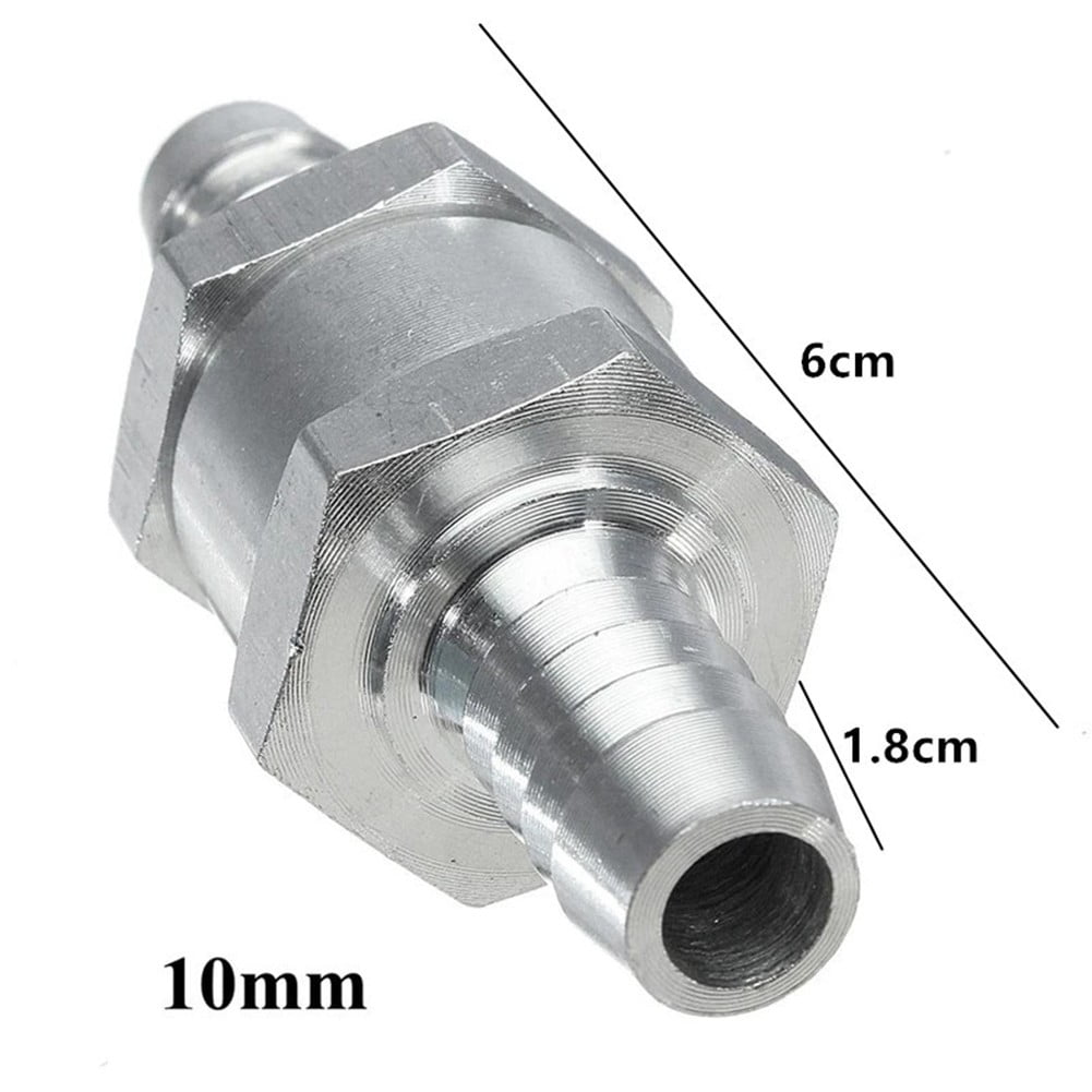 BAGUER One-Way 6/8/10/12mm Valves Aluminium Alloy Fuel Non Return Check ...
