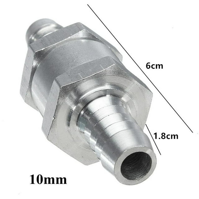 BAGUER One-Way 6/8/10/12mm Valves Aluminium Alloy Fuel Non Return Check ...