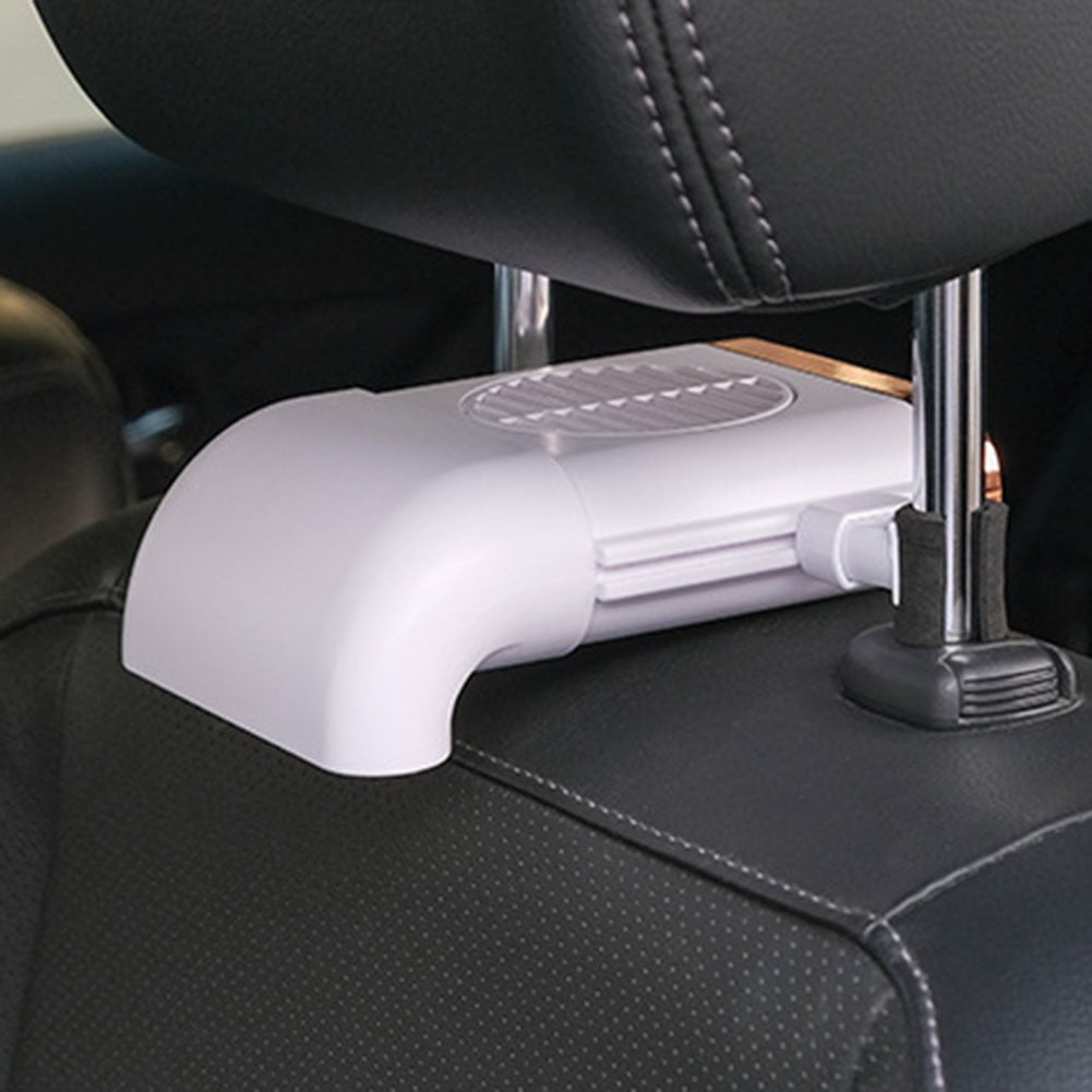 BAGUER Portable Foldable Silent Car Seat Cooling Fan with 3 Adjustable ...