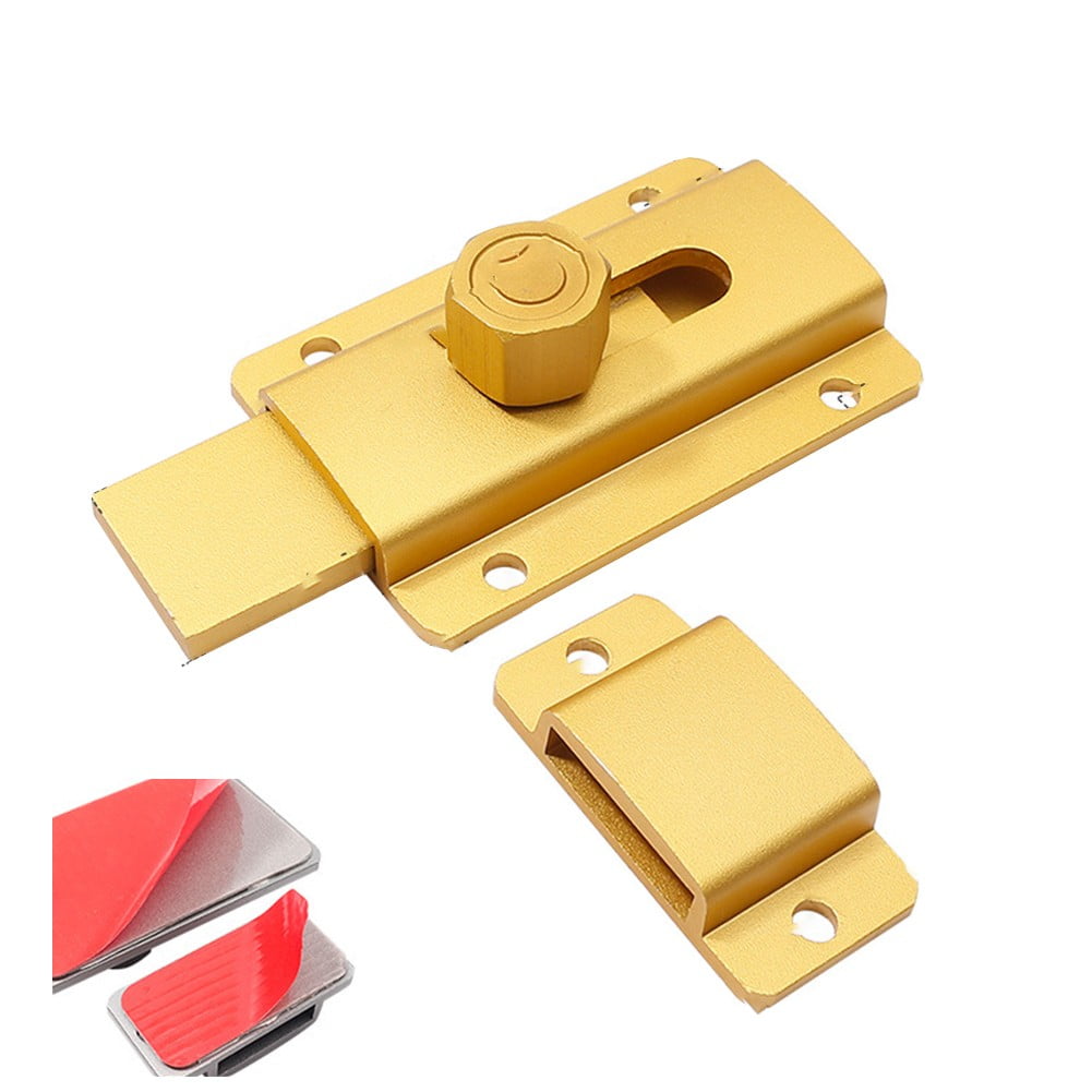 BAGUER Practical Door Security Slide Lock Latch for Reliable for ...