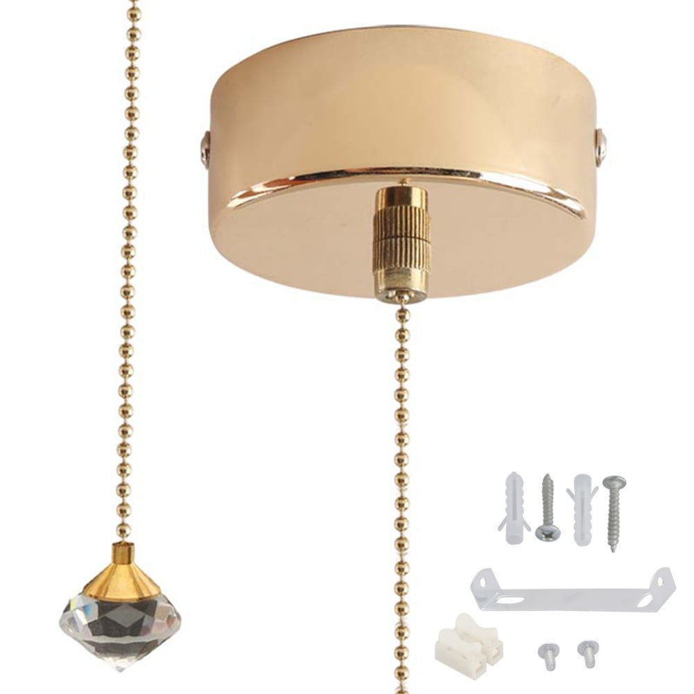 BAGUER Pull Cord Light Switch Pendant Bathroom Pull Cord Switch100cm ...