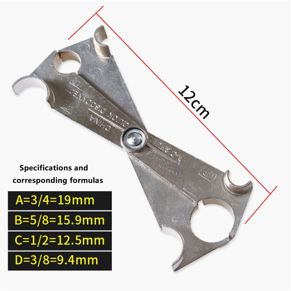 BAGUER Quick Disconnect Tool Set Car A/C Fuel Line Coupler Fittings ...