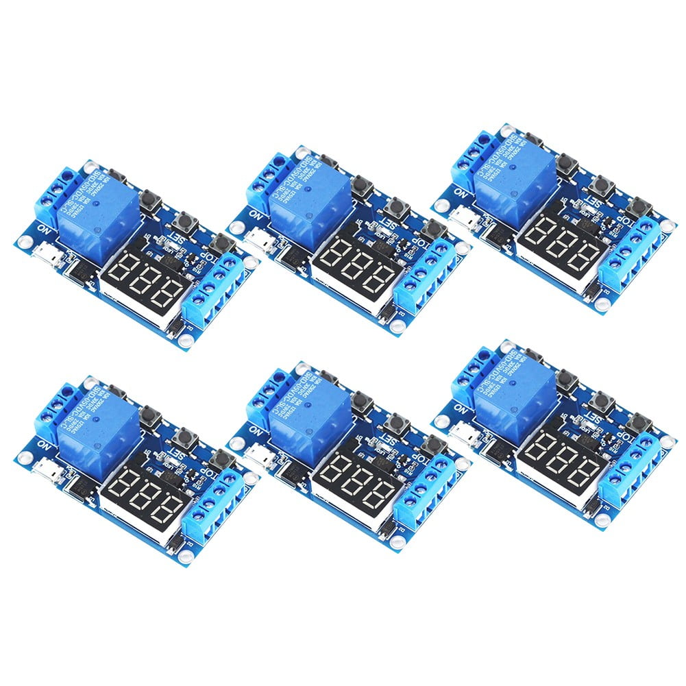 BAGUER Relay Module Delay Power Off Trigger Delay Cycle Timing Circuit Switch - Walmart.com