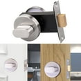 BAGUER Reliable Stainless Steel Bathroom Indicator Bolt Privacy WC ...