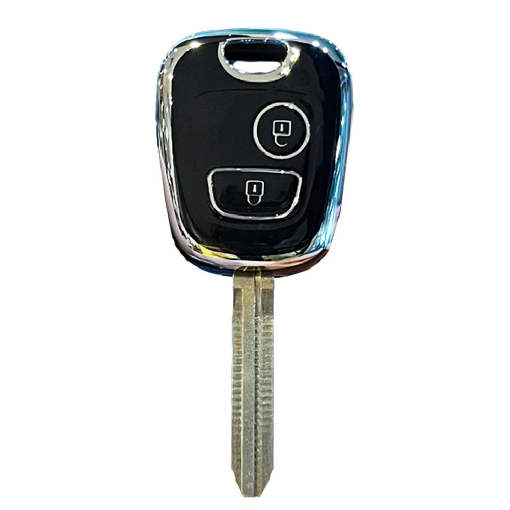 BAGUER TPU Car 2Button Key Cover Case for 106 107 206 207 307 for ...