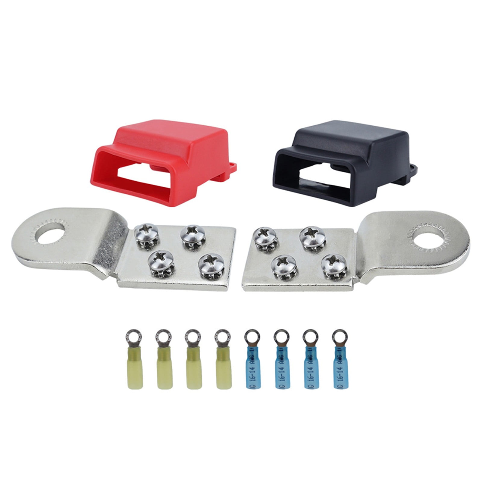 BAGUER Terminal Mount Busbars Battery Terminal Busbars Threaded-Post ...