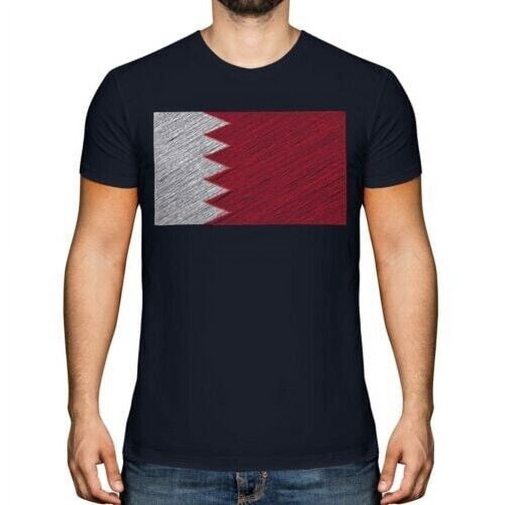 BAHRAIN SCRIBBLE FLAG MENS T-SHIRT TEE TOP GIFT AL-BA?RAYN BAHRAINI ...