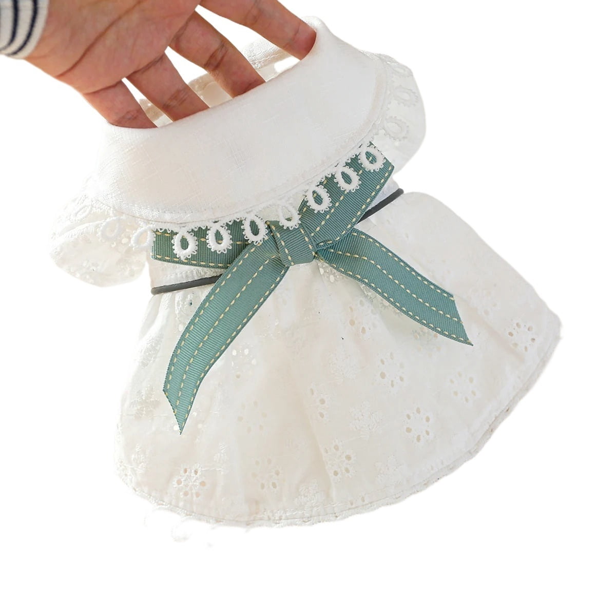 BAIANNAN 1PC Pet Clothing Dog Spring/Summer Quality White Dress with ...