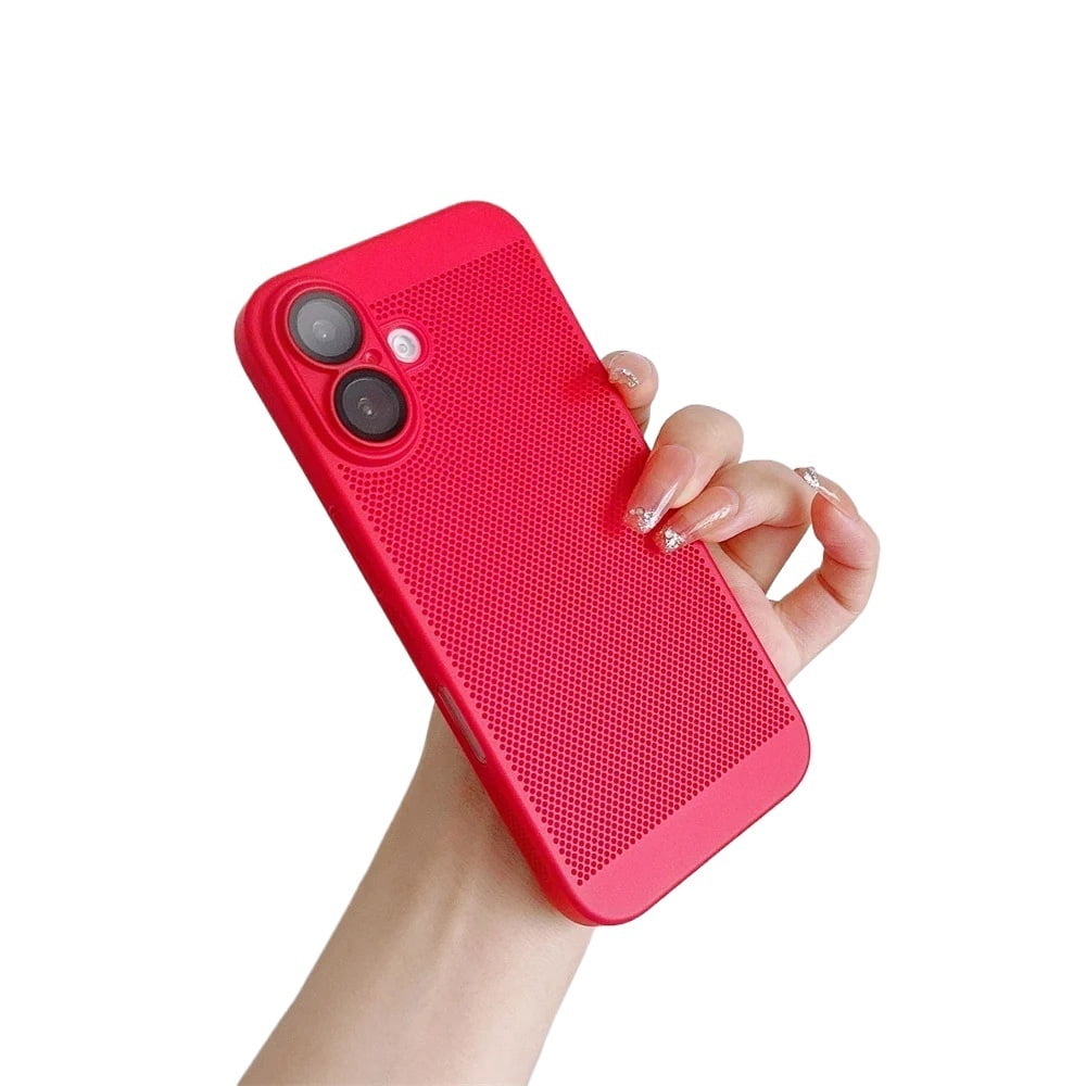 BAIANNAN Mesh Breathable Phone Case For iPhone 16 15 14 13 12 Mini 11 ...