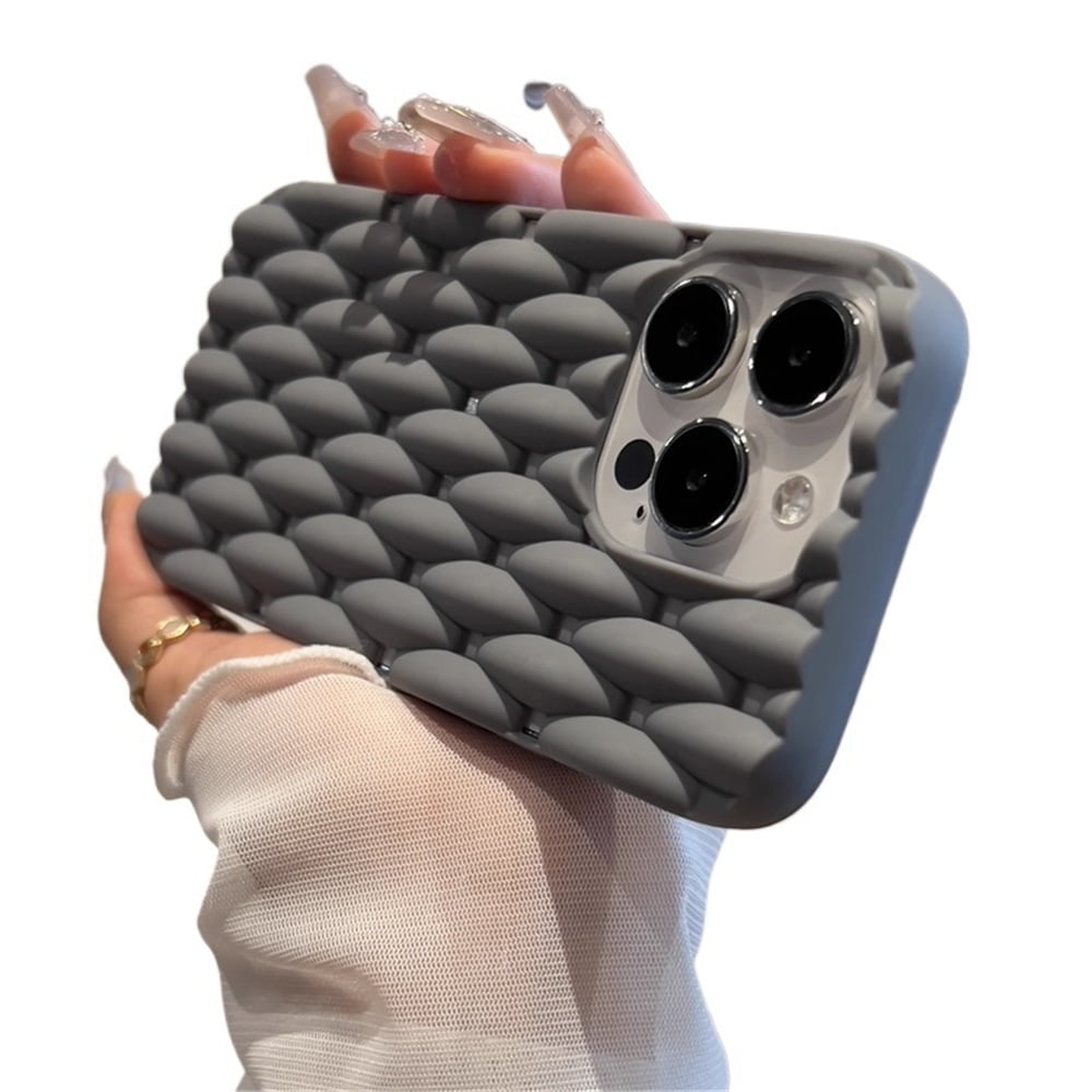 BAIANNAN Solid Color Heat Dissipation Breathable Mesh Case For iPhone 16 15 14 13 12 11 Pro Max ...