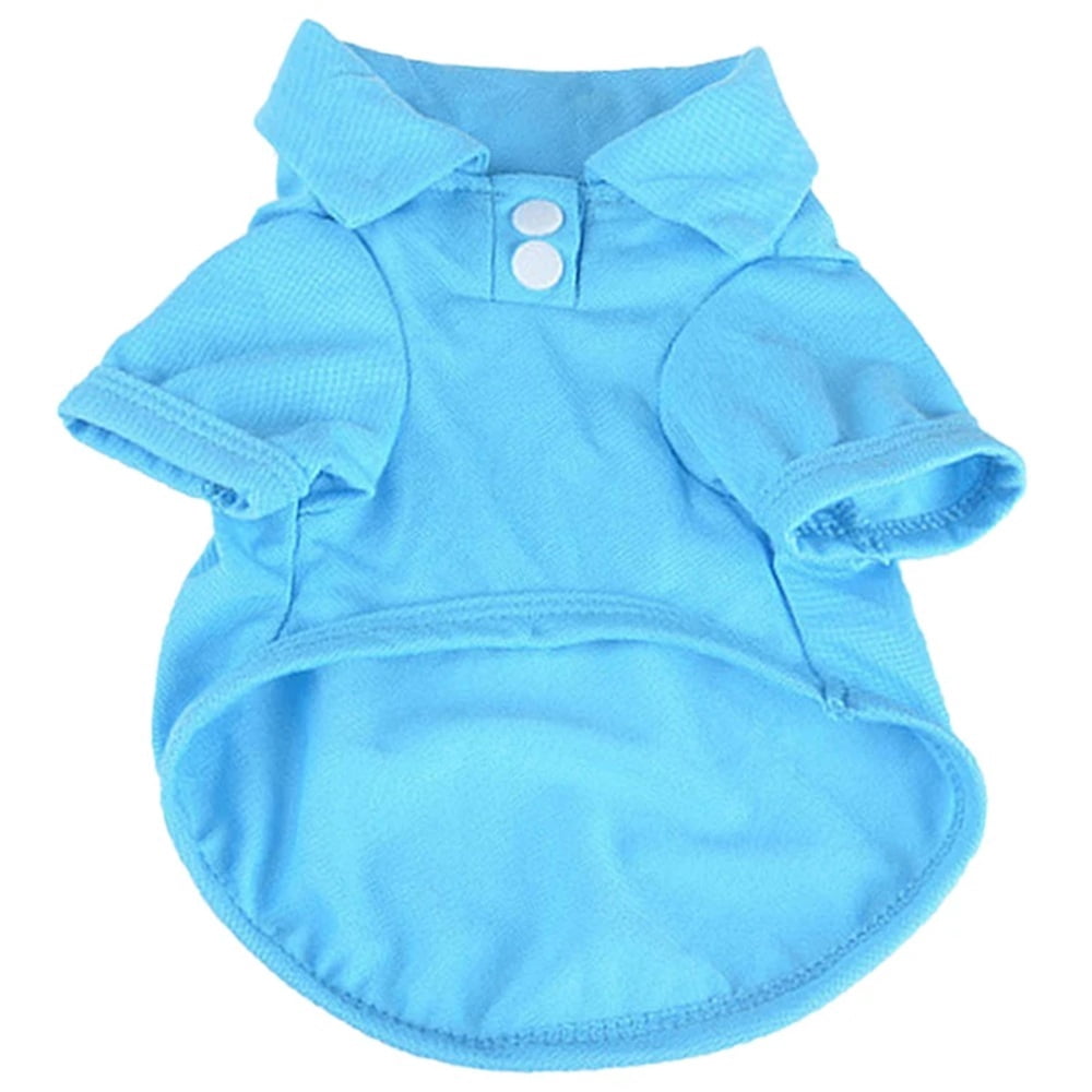 BAIANNAN Summer Dog Vest 6 Candy Color Shirts Puppy Breathable Solid ...