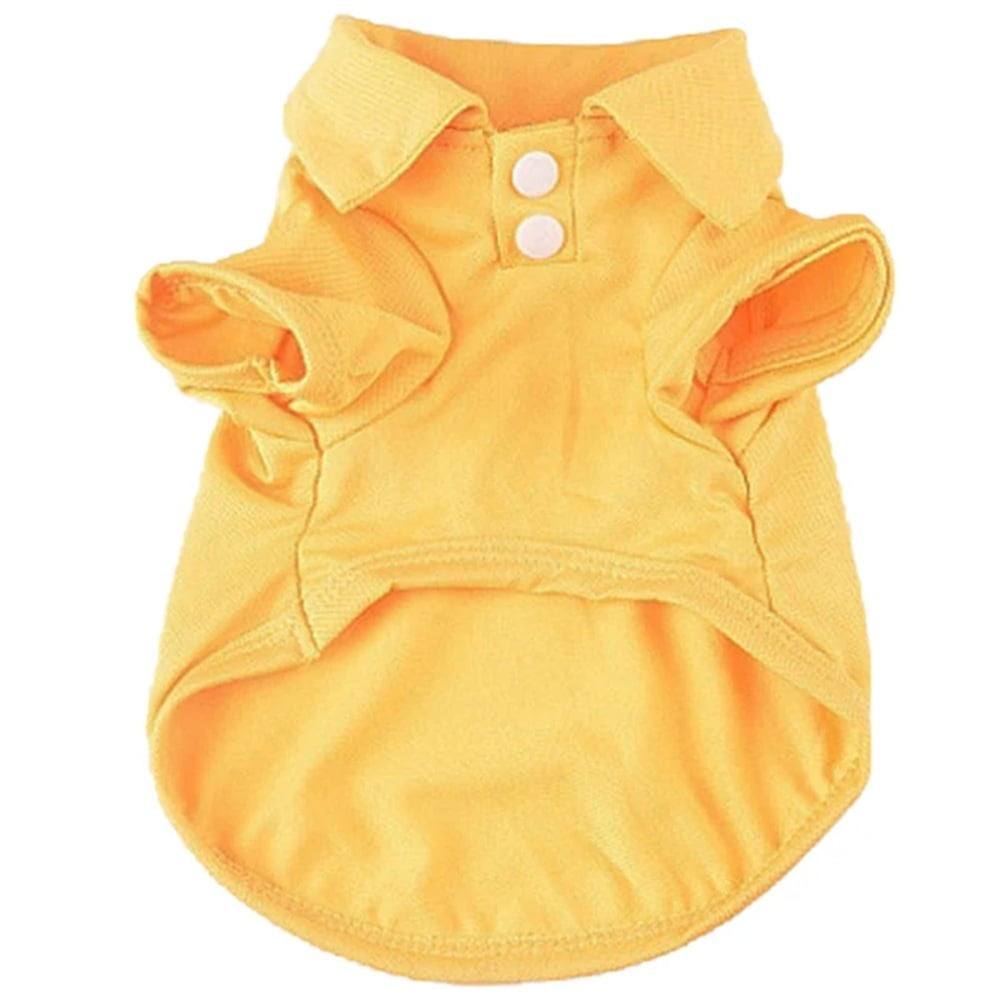 BAIANNAN Summer Dog Vest 6 Candy Color Shirts Puppy Breathable Solid ...