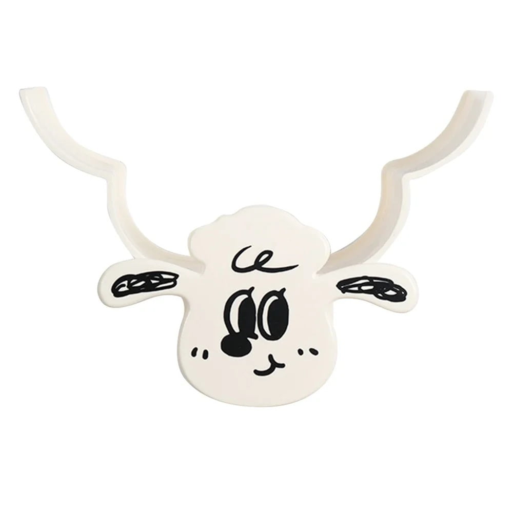 BAIANNAN Wall Mounted Paper Storage & Organizer Sheep 7 Rolls Toilet ...