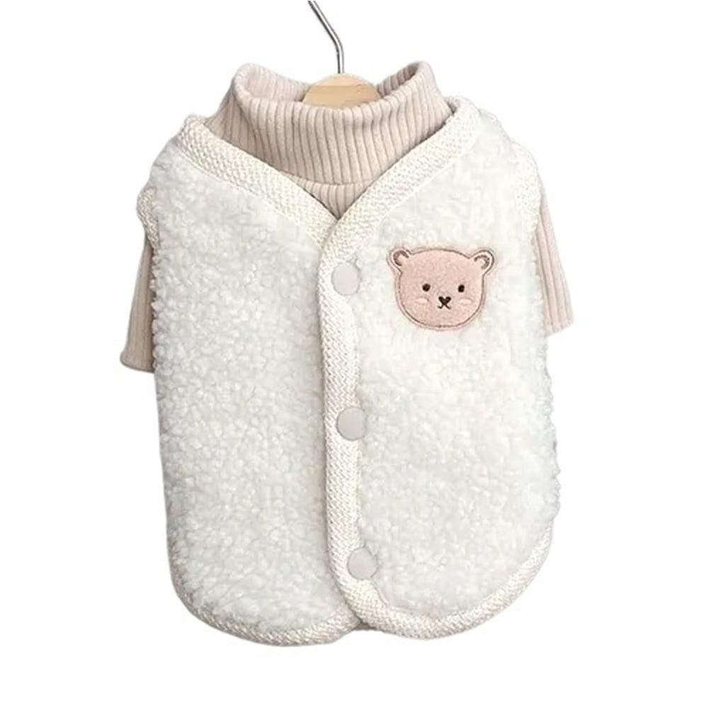BAIANNAN Winter Pet Dog Clothes Cute Bear Warm Dog Coat Sweatshirt ...