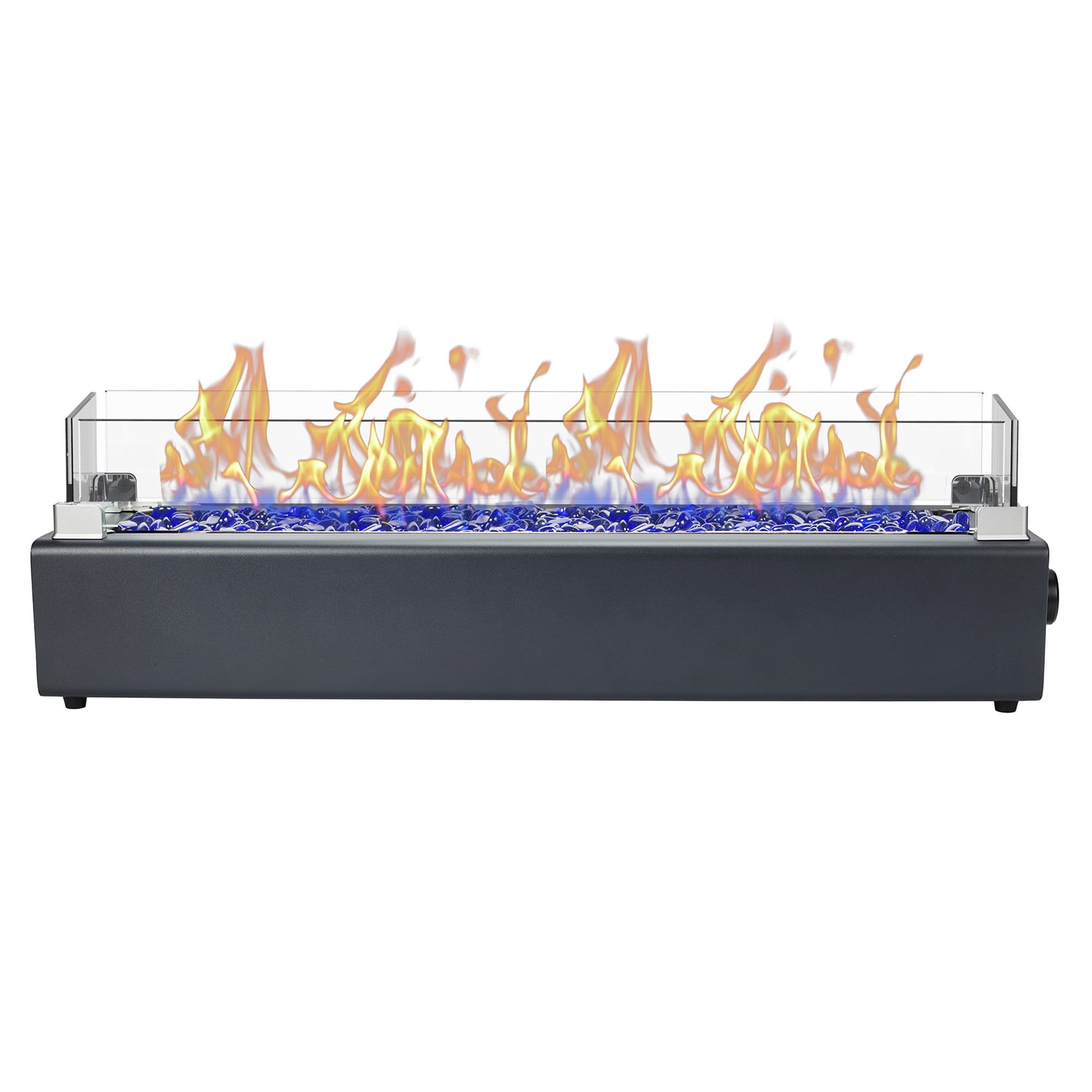 BAIDE HOME 28-inch Table Top Gas Fire Pit, 40,000 BTU Tabletop Firepit ...