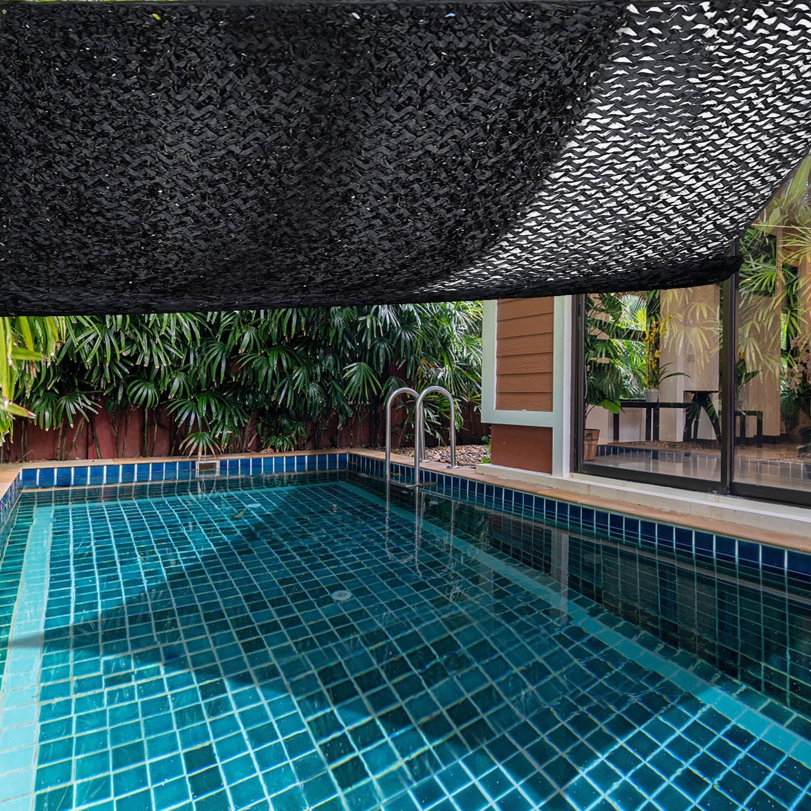BAILANku Sun Shade Sails Canopy, Outdoor Rectangle Shade Sun Protection ...
