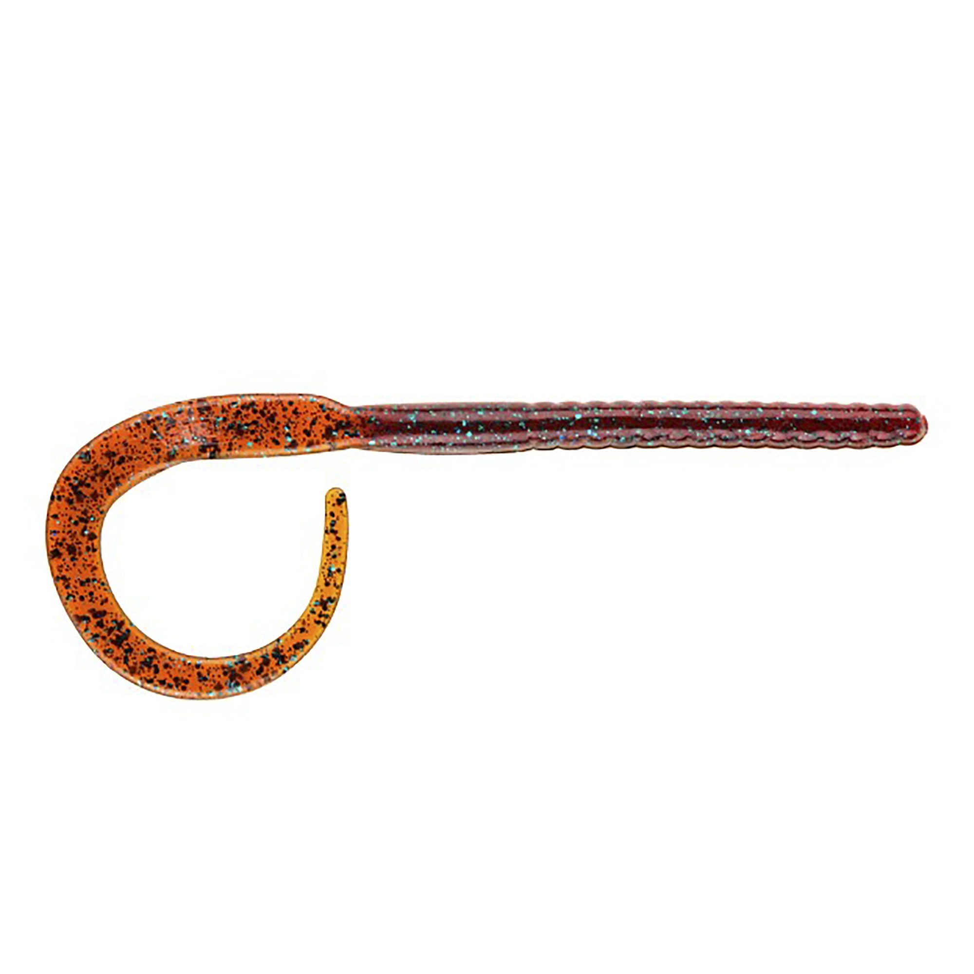 BAITFUEL C-Mac Classic Curly Tail Big Bass Worm Infused with ...
