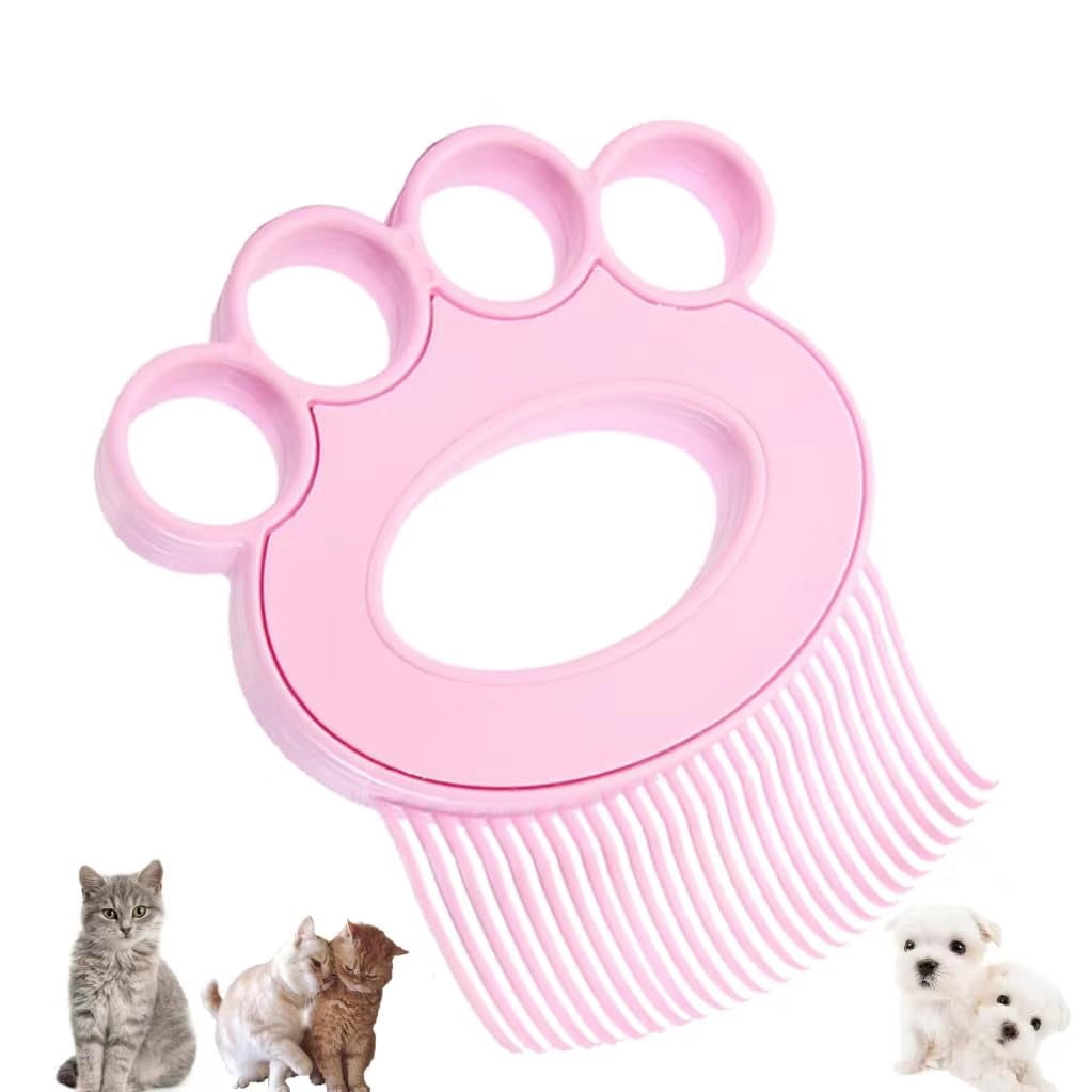BAIWANLCH Cat Brush Massage Soft Comb Dog Bath Brush Scrubber Hair ...