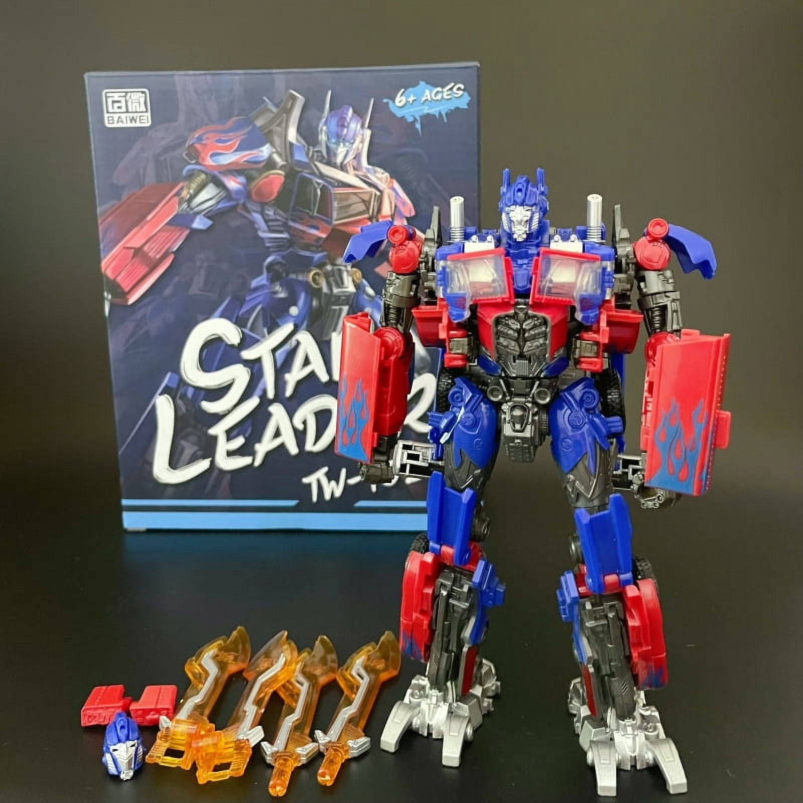 BAIWEI BMB 17CM Transformation Toys TW-1032B Movie 7 KO SS100 Dark ...