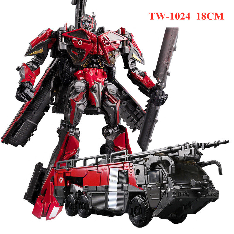 BAIWEI New 16.5CM Transformation Toys Car Robot Anime Action Figures ...