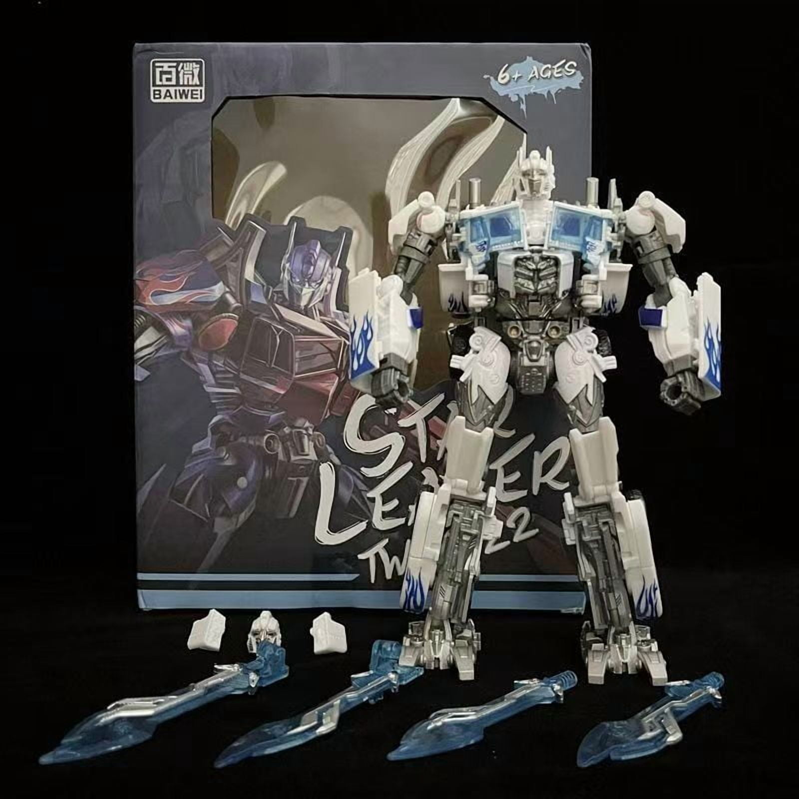 BAIWEI Transformation TW-1022A TW1022A Studio Series White Optimus OP ...