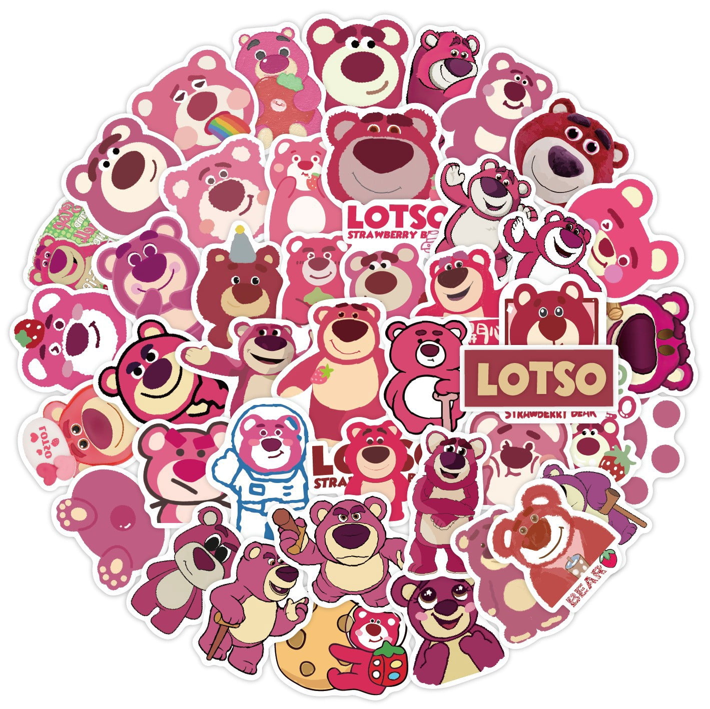 BAIZOHAI 200 PCS Cute Cartoon Toy Story Stickers for Kids Teens, Vinyl ...