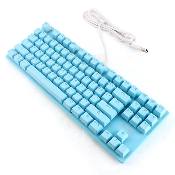 BAJEAL 87 Keys Wired Mechanical Keyboard Mixed Light Mechanical ...