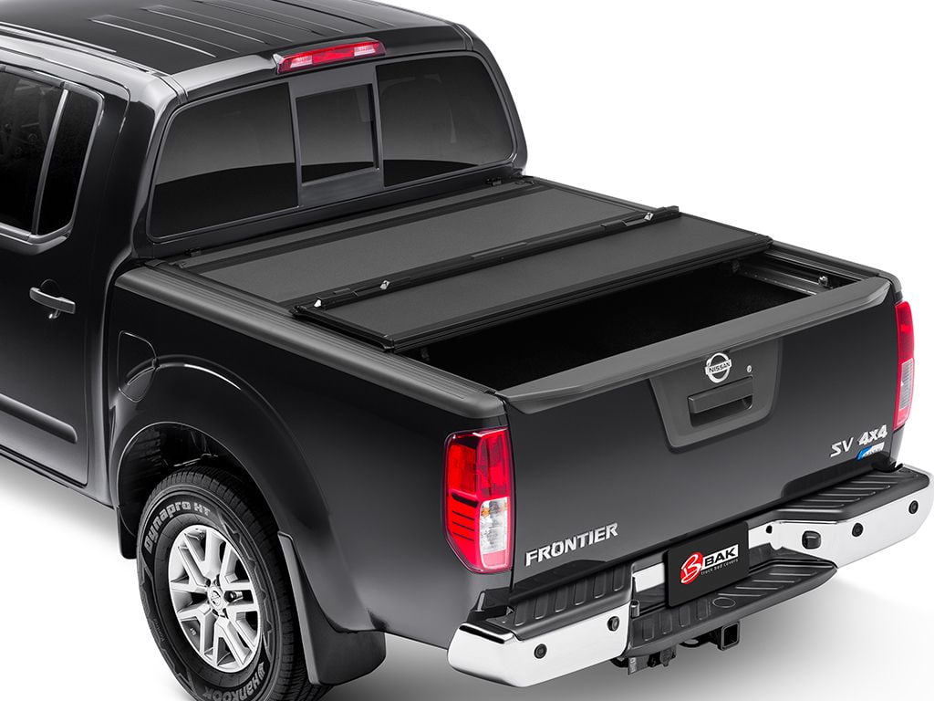 BAK by RealTruckFlip MX4 Hard Fold Aluminum Tonneau Cover Fits 2005-C ...