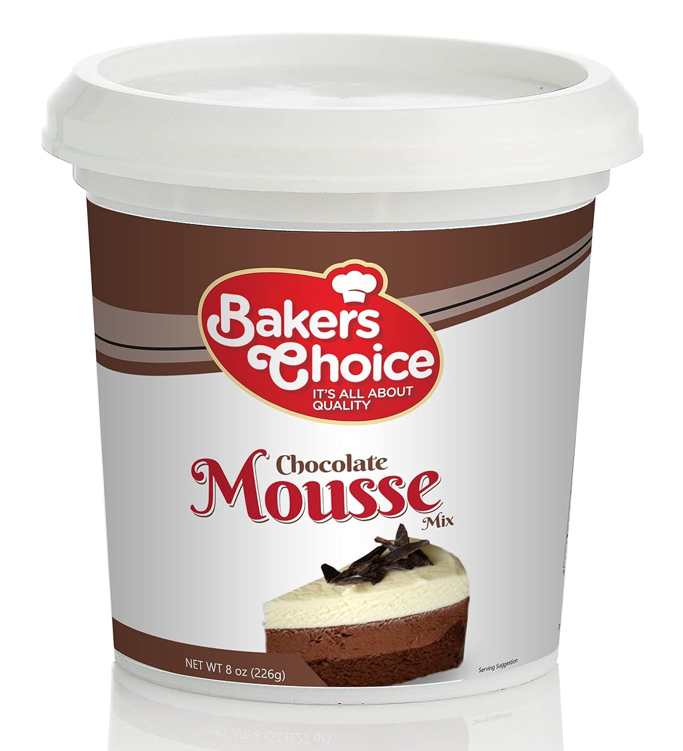 BAKERS CHOICE Chocolate Mousse Dessert Mix – Rich & Creamy Chocolate ...