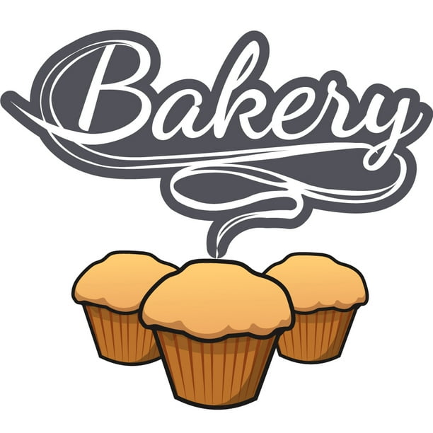 BAKERY 24" Concession Decal sign cart trailer stand sticker equipment ...